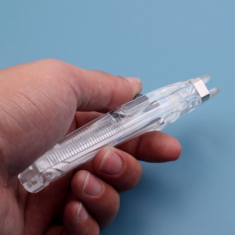 Push Clamp Stapler With 50Pcs Metal Clip Set Offic... – Grandado