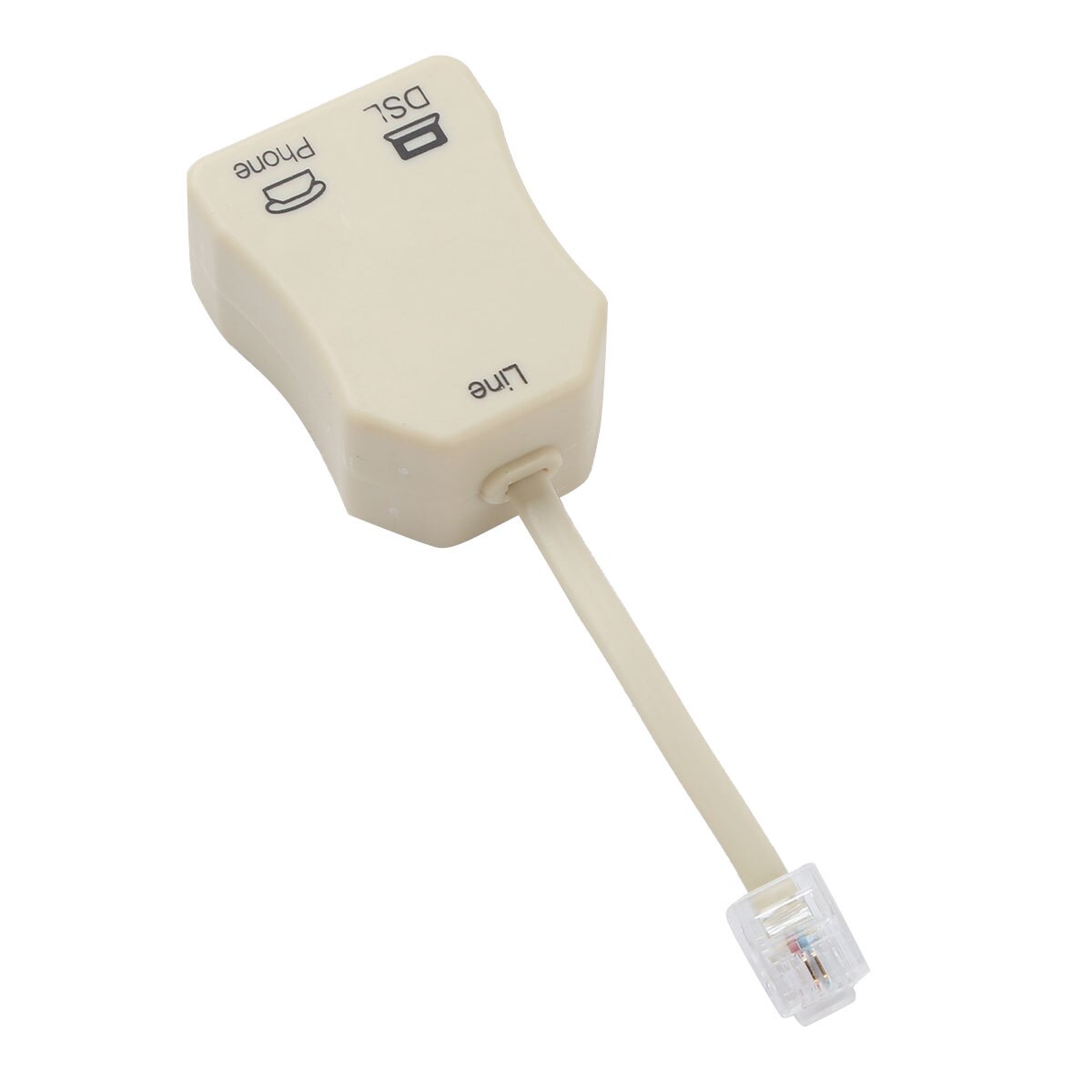 2Pcs DSL Line Filter Universal Male to 2 Female Te... – Vicedeal