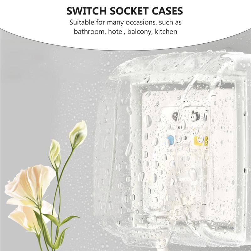 1 Pc Waterproof Switch Cover Box 86 Type Wall Swit... – Vicedeal