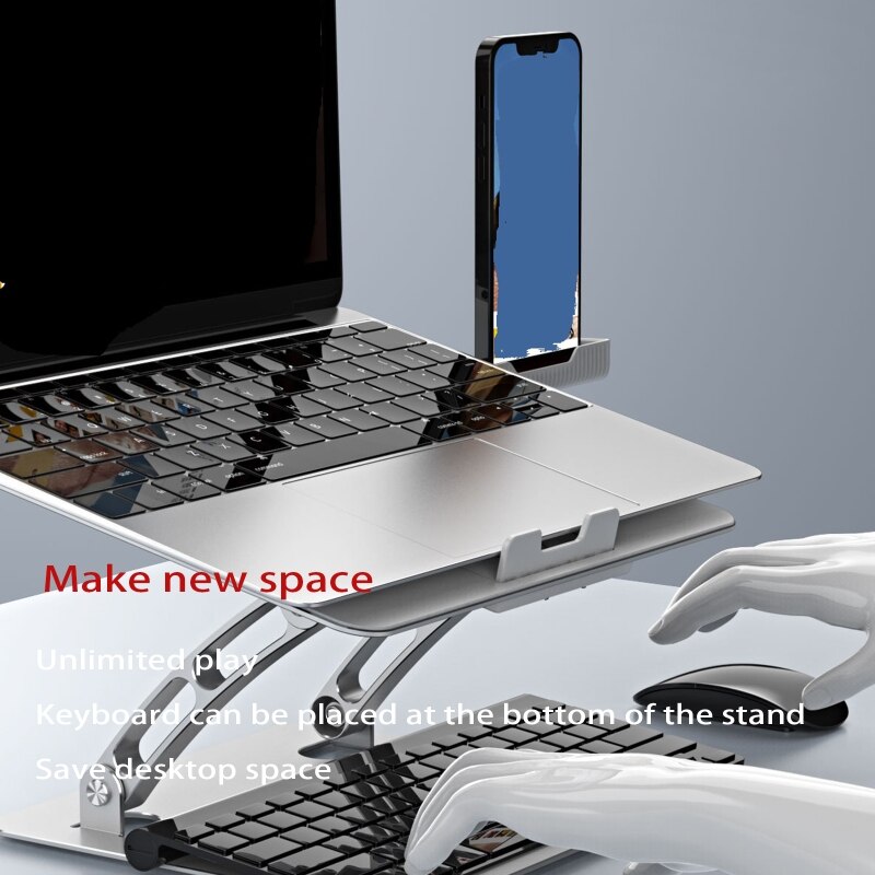 Adjustable Laptop Notebook Stand Holder for Travel... – Grandado