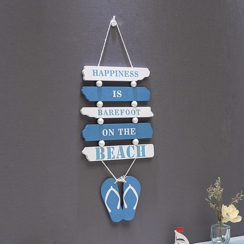 Nautical Decor Wooden Wall Decorative Sign Wood Be... – Vicedeal
