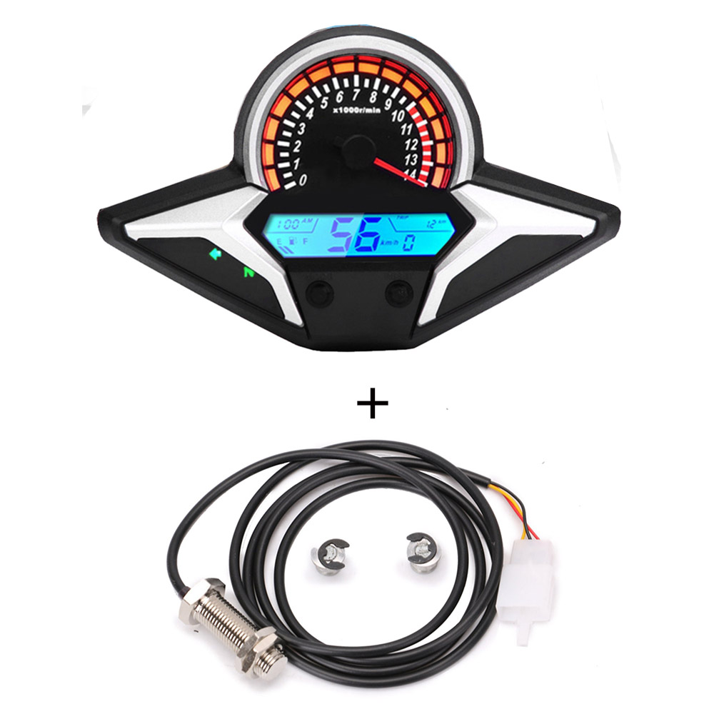 Motorcycle Tachometer Odometer Instruments Speedom... – Vicedeal