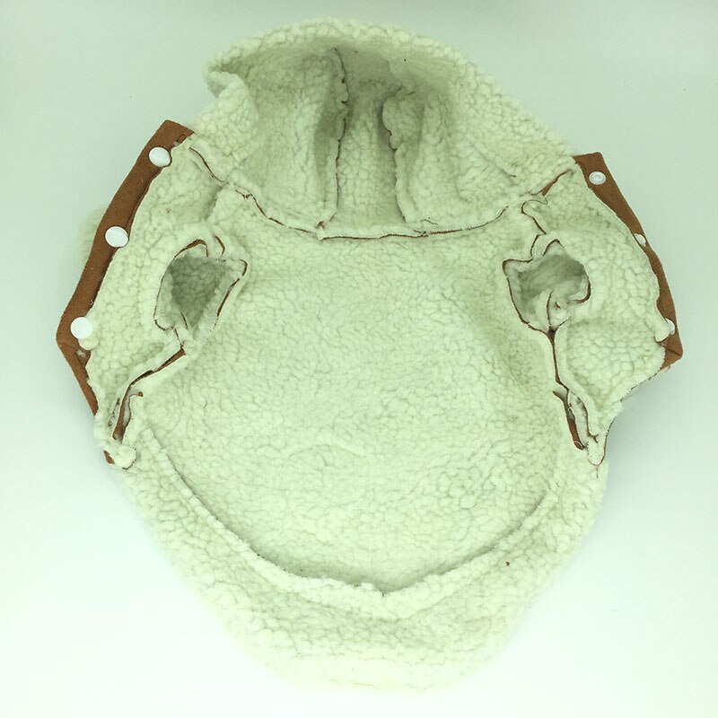 Buckskin Cat Coat Warm Fleece Jacket for Cats Pupp... – Grandado