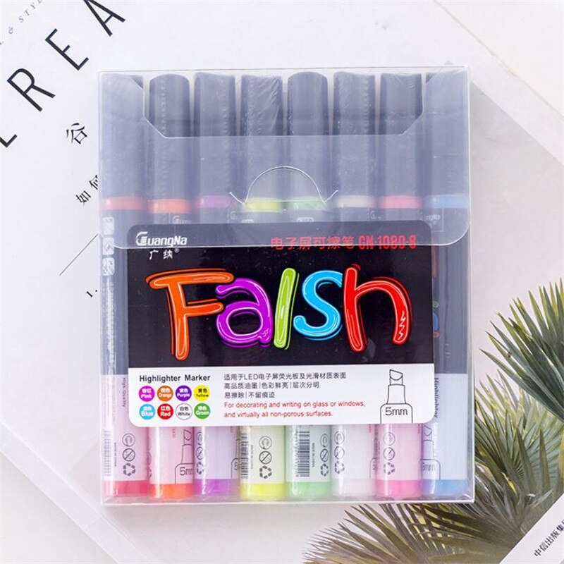 8/12 Color Erasable Electronic Screen Highlighter ... – Vicedeal