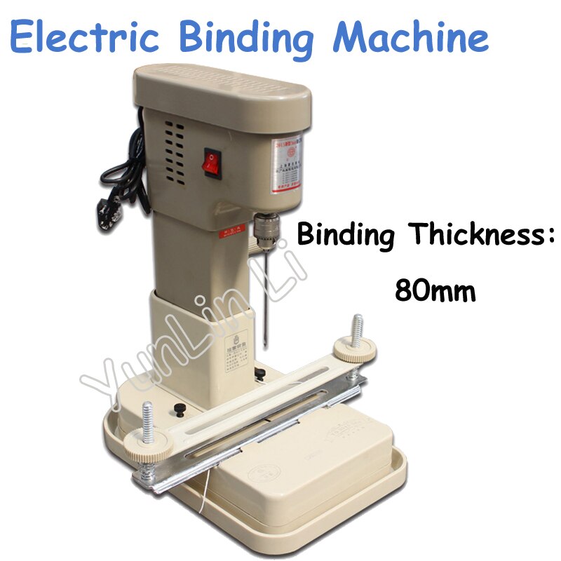 Electric Binding Machine Max Punch Thickness 80mm ... – Grandado