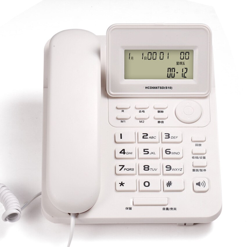 Tilt Display Corded Phone with Caller ID, Speakerp... – Grandado