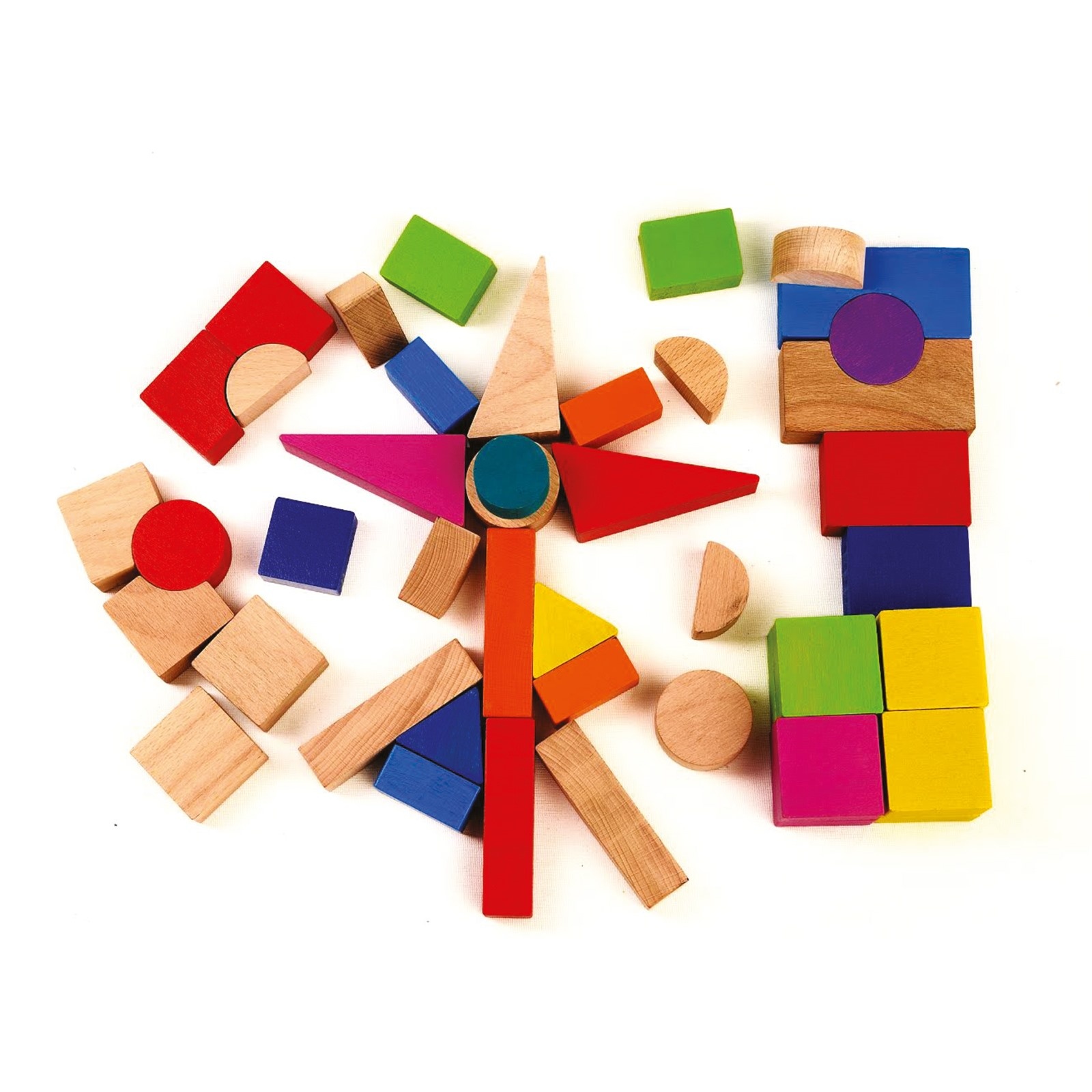 ebebek baby&toys Wooden Baby Blocks 40 Pieces – Grandado