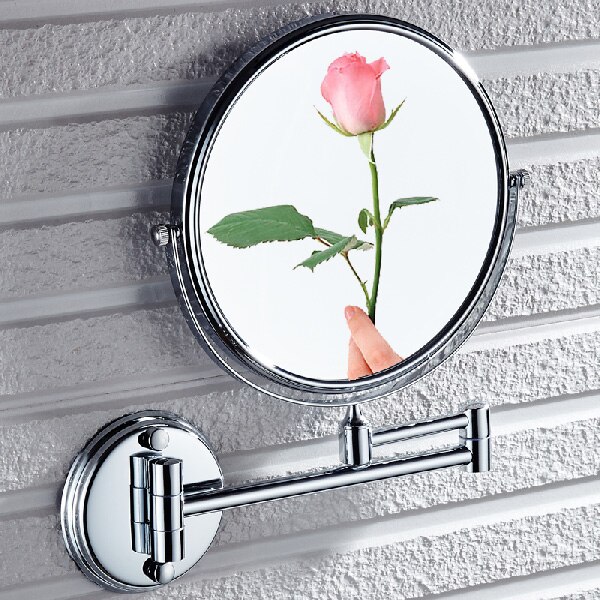 Bathroom Mirror Stainless Steel Wall Mounted Cosme... – Grandado
