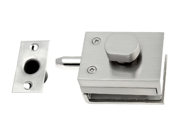 Double Glass Door Latches Lock 304 Stainless Steel... – Grandado