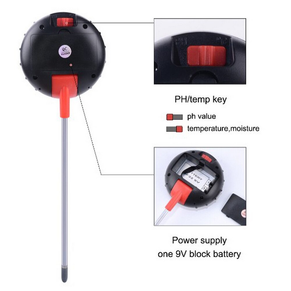 5-In-1 Bodem Test Meter Elektronische Nalyzer Bode... – Grandado 5-In-1 Bodem Test Meter Elektronische Nalyzer Bode... – Grandado