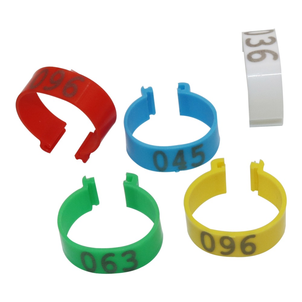 25mm nr . 1-100 digital klämring plast anka gås id... – Grandado