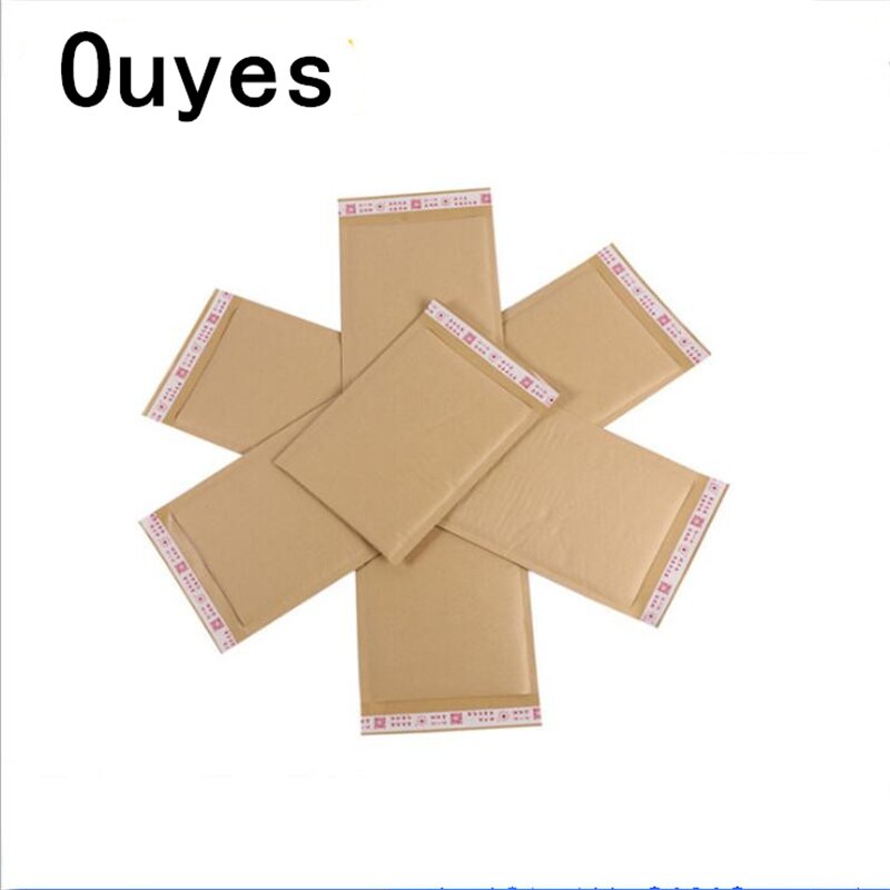 50pcs Brown Color Kraft Paper Bubble Envelope Mail... – Grandado