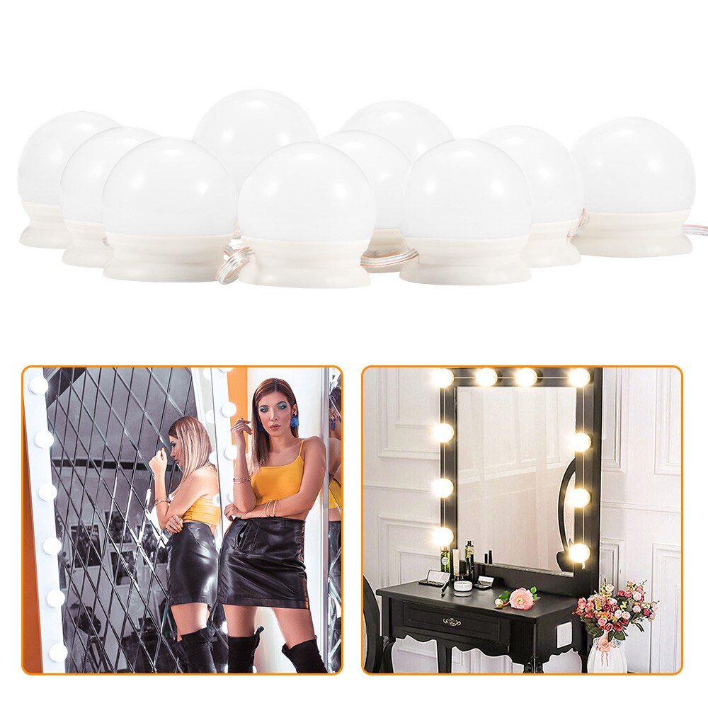 LED Makeup Mirror Lamp Hollywood Suction Cup Insta... – Grandado