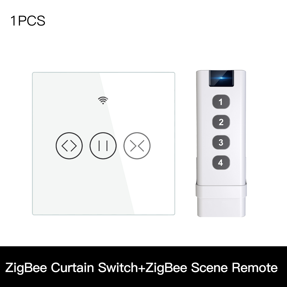 Zigbee rf inteligente toque cortina interruptor de... – Vicedeal