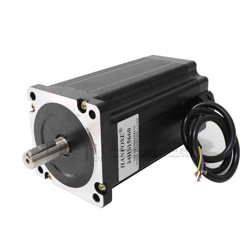 NEMA34 stepper motor 86X156mm 12N.m 6.0A D14mm 86 ... – Grandado