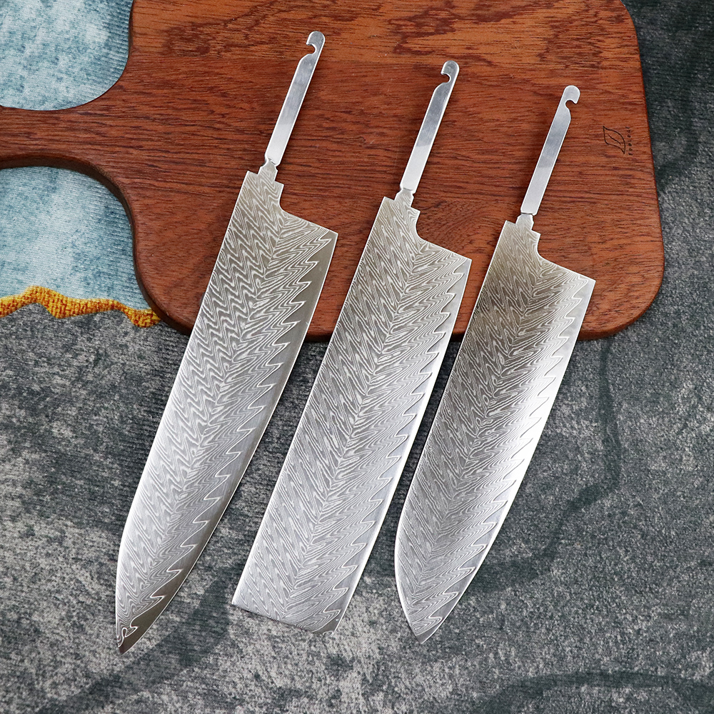 Scharf DIY Koch Santoku messer leer VG10 Damaskus ... – Grandado