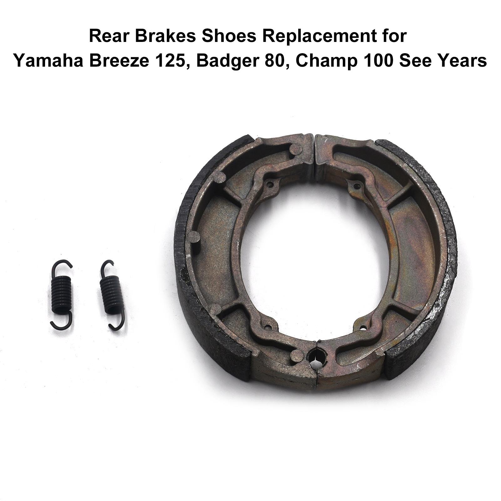 Rear Brakes Shoes Replacement for Yamaha Breeze 12... – Vicedeal