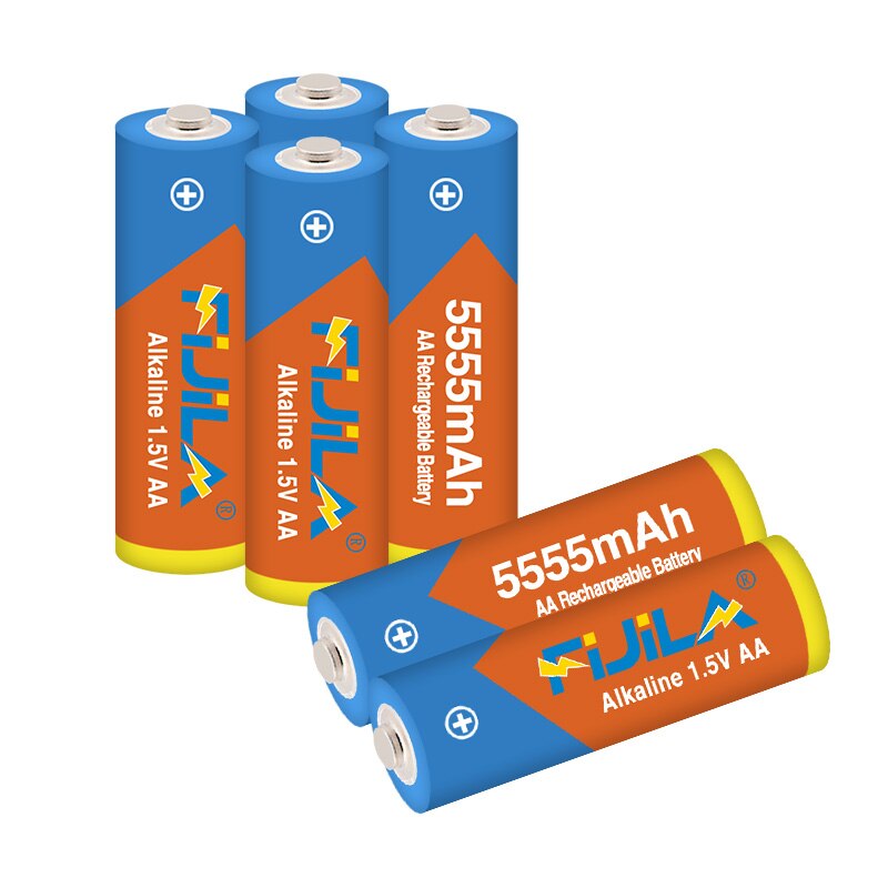 lot Brand AA rechargeable battery 5550mAh 1.5V Alk... – Grandado