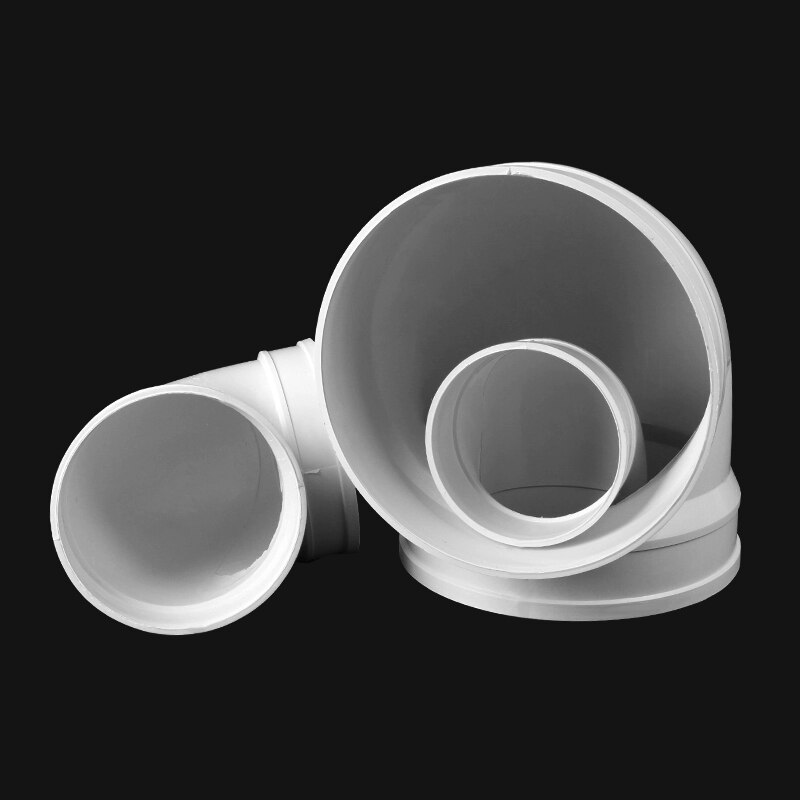 PVC White Drain Pipe 90 Degree Elbow Inner Diamete... – Grandado