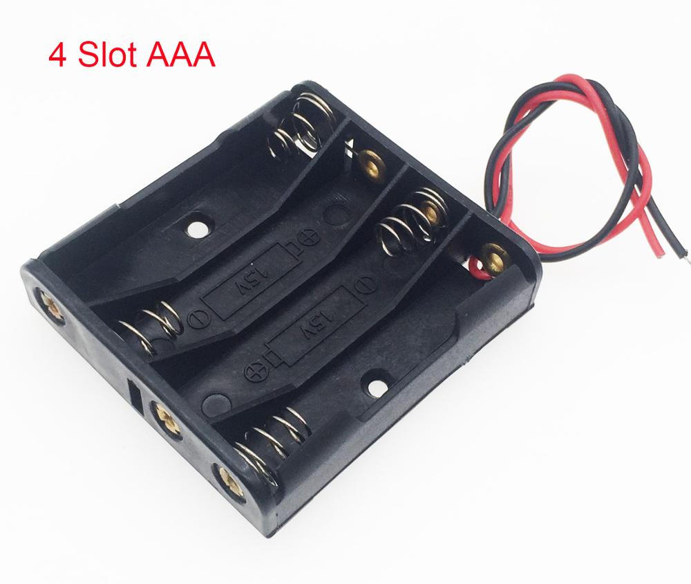 Aaa Batterij Storage Case 1/2/3/4 Slot Accubak Bat... – Vicedeal