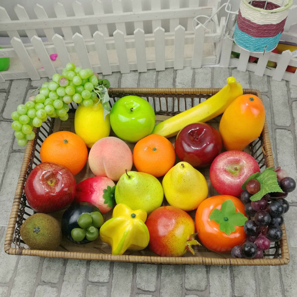 Fruta decorativa Artificial de cocina, modelo de f... – Grandado