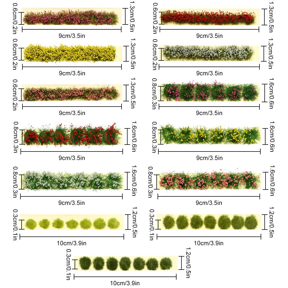 1Set Miniature Garden Decor Static Scenery Model L... – Grandado