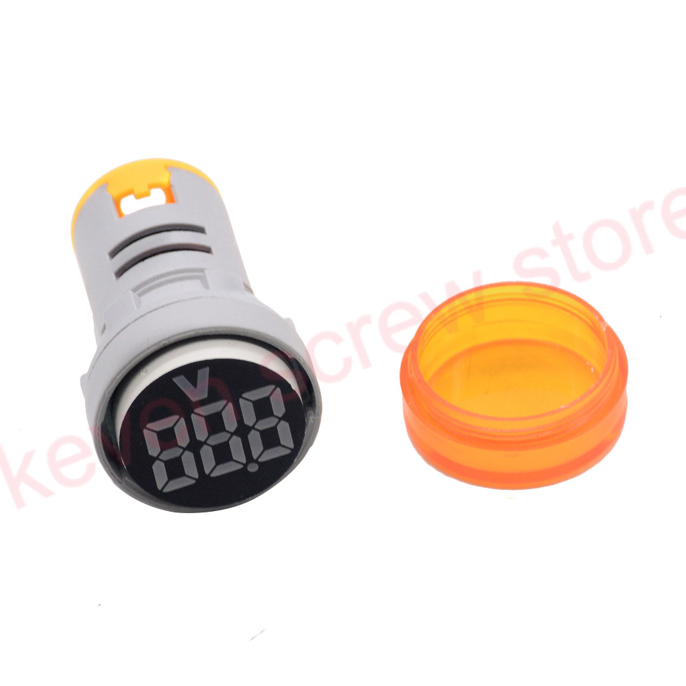 22mm LED Digital Display Gauge Volt Voltage Meter ... – Vicedeal