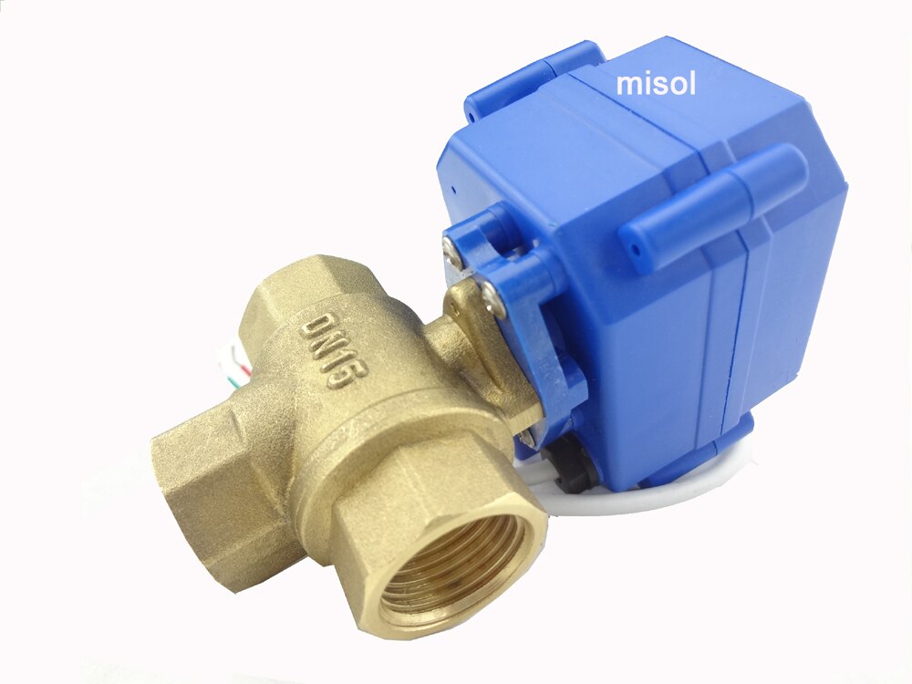 ! 3 way motorized ball valve DN15 (reduce port), e... – Vicedeal
