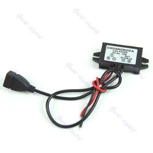 DC DC Converter Module 12V To 5V USB Output Power ... – Grandado
