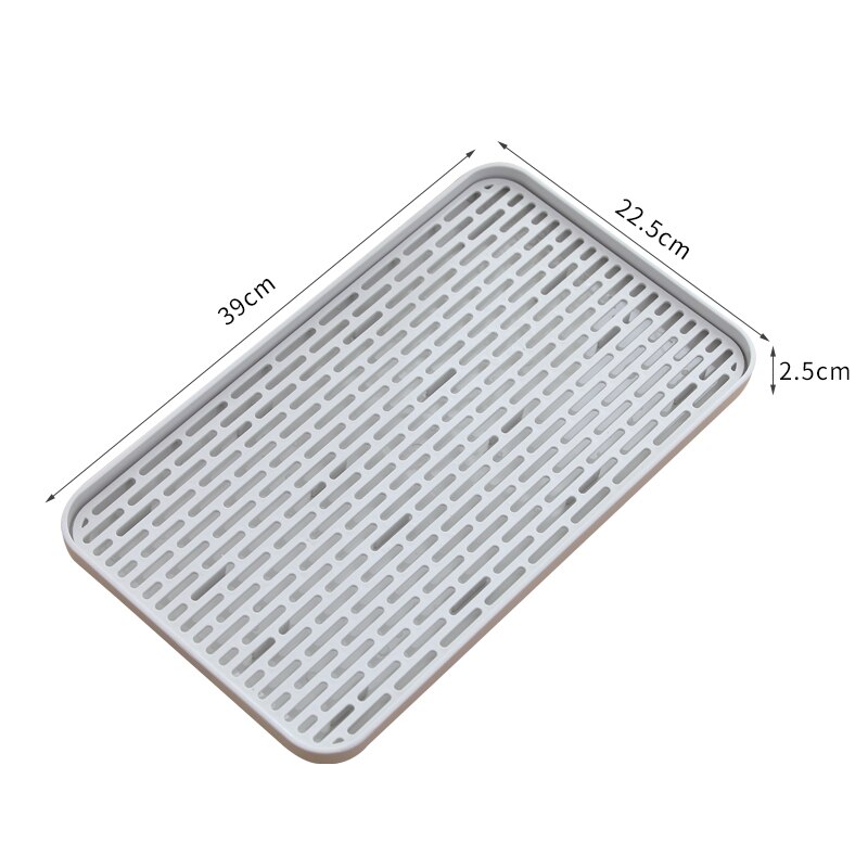 Nordic style water cup plastic tea tray drainage h... – Vicedeal