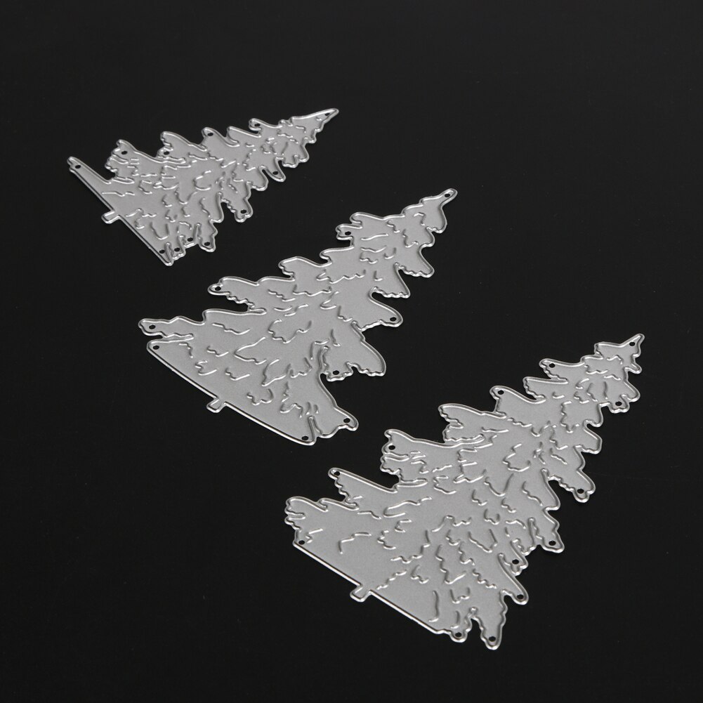 3pcs Christmas Tree Metal Die cutting Dies for DIY... – Grandado