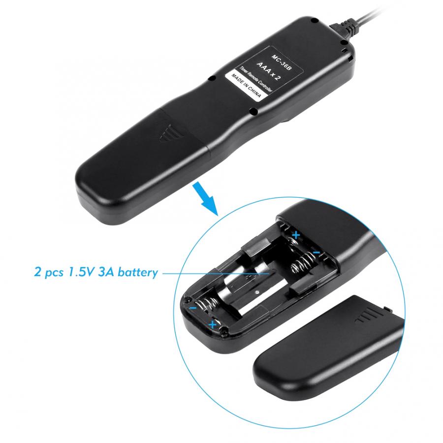 RS-60E3 Camera Shutter Release Remote Control Trig... – Vicedeal