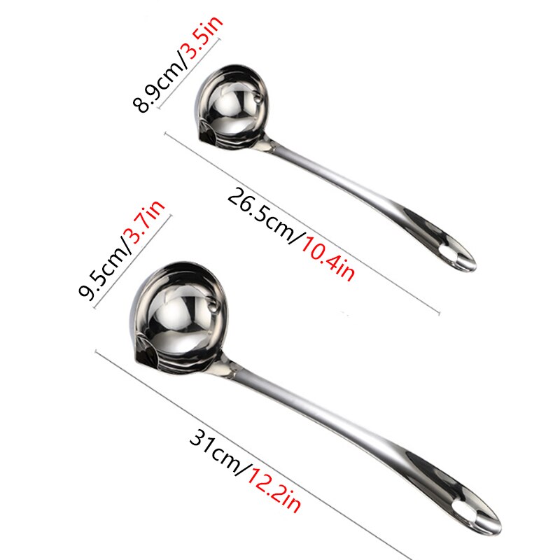 Kitchen Accessories Stainless Steel Oil Spill Spoo... – Grandado