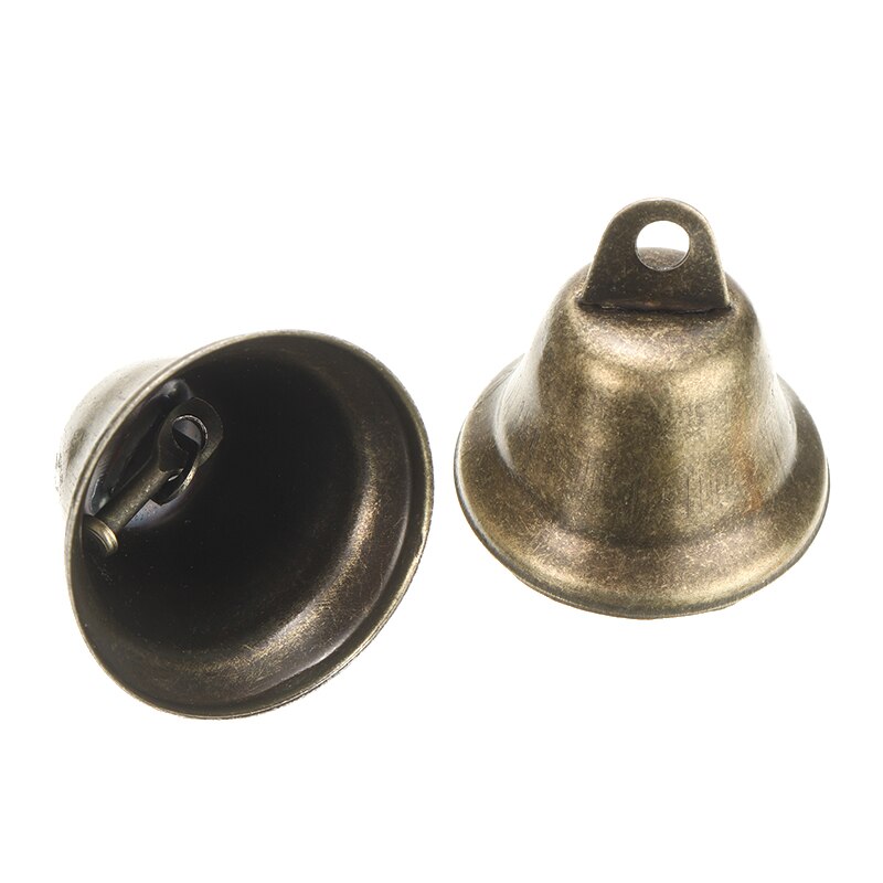 10 stk 38mm guld jingle klokker jul festival fest ... – Grandado