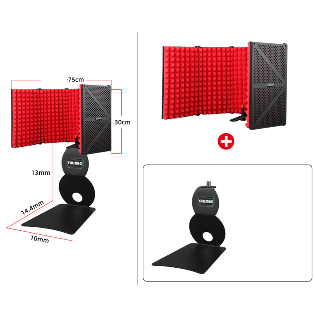 Metal Mic Isolation Shield for Microphone Recordin... – Grandado