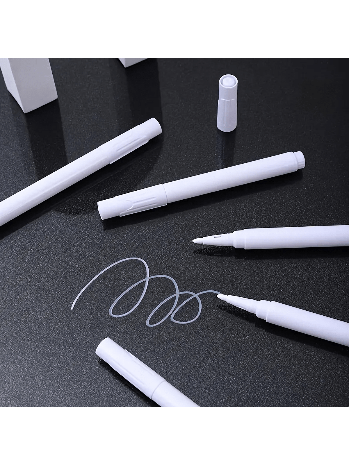 12pcs White Liquid Chalk Marker pens (Set of 12) -... – Grandado