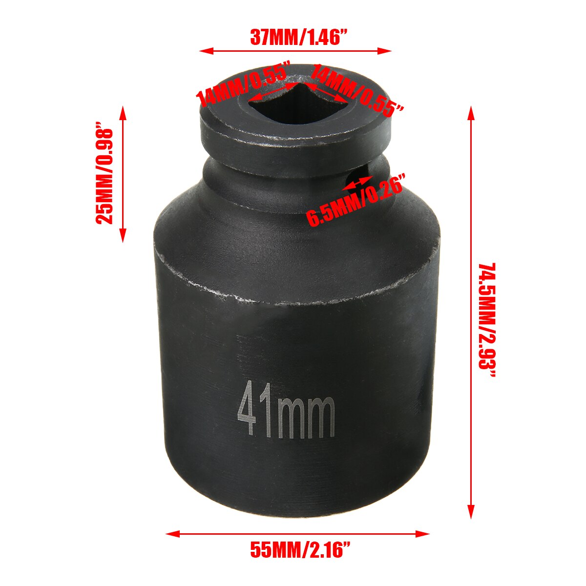 41mm 1/2 "Drive Impact Adapter Socket Reducer Conv... – Grandado