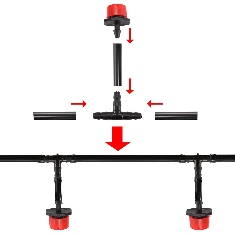 30m druppelirrigatie automatische tuinbewateringss... – Vicedeal