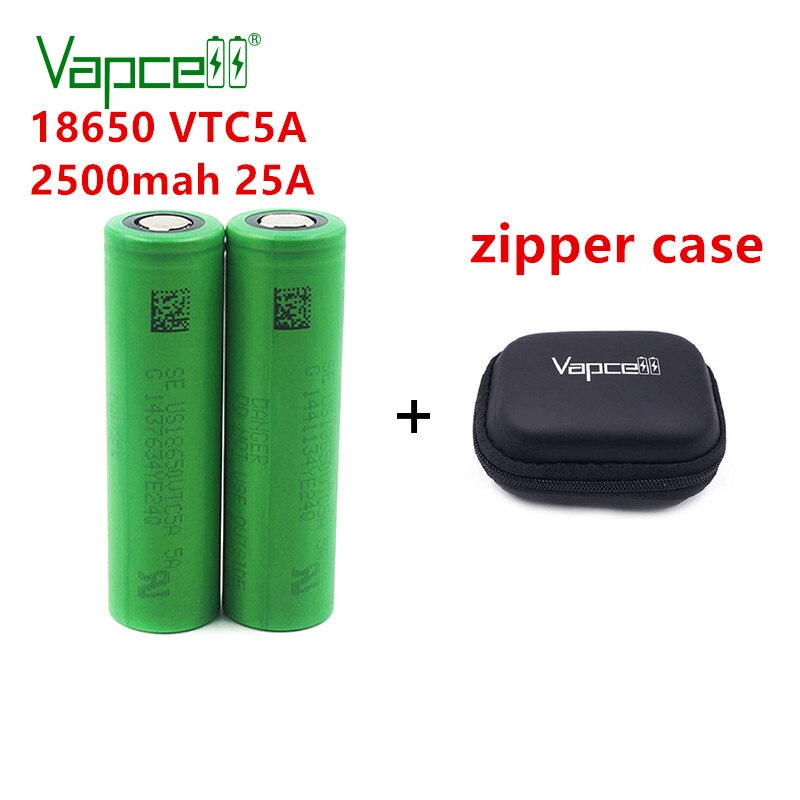 Vapcell original 18650 2500mAh 25A 3.7vrechargeabl... – Grandado