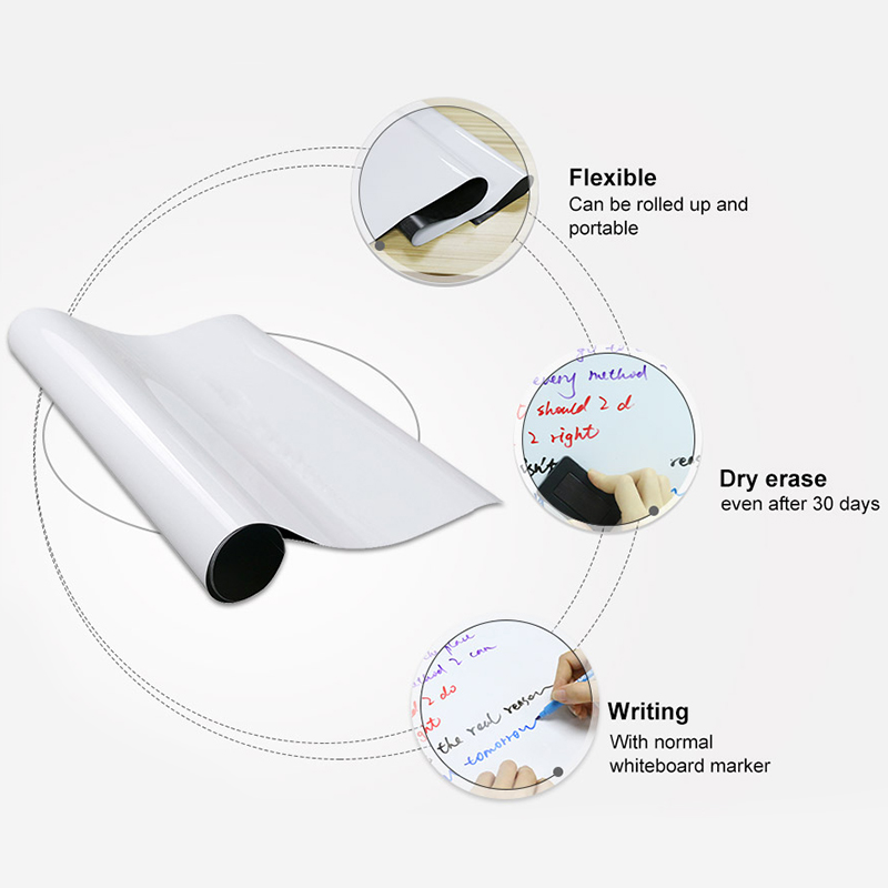 PPYY -Wall Sticker Decor Soft Magnetic Whiteboard ... – Grandado