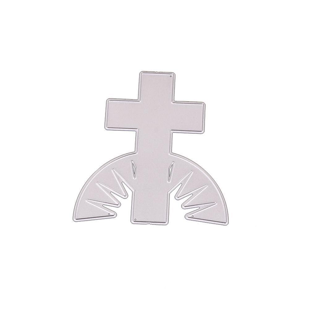Crafts Metal Steel Cutting Die Cross Flower Square... – Grandado
