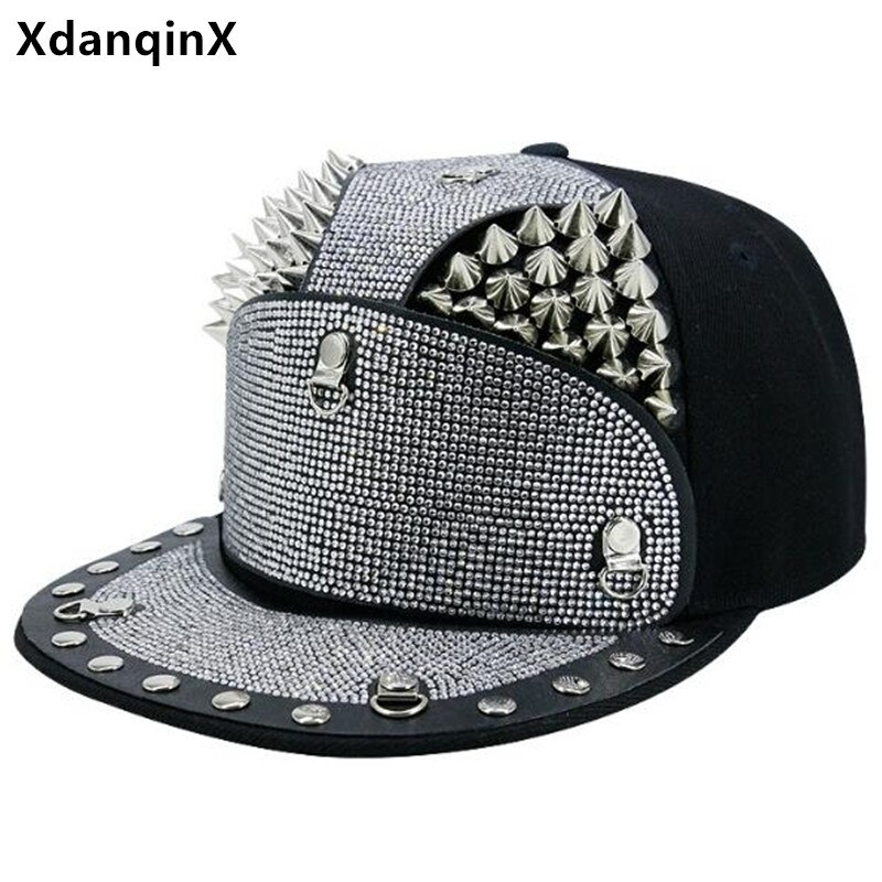 XdanqinX Novelty Hip Hop Caps For Men Women Diamon... – Vicedeal