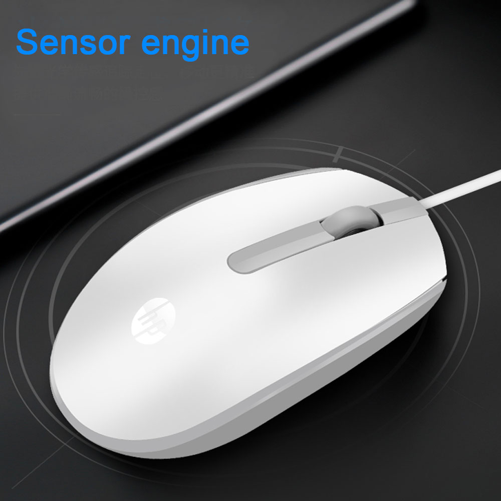 HP M10 Portable Ergonomic Computer Mouse Wired Usb... – Vicedeal