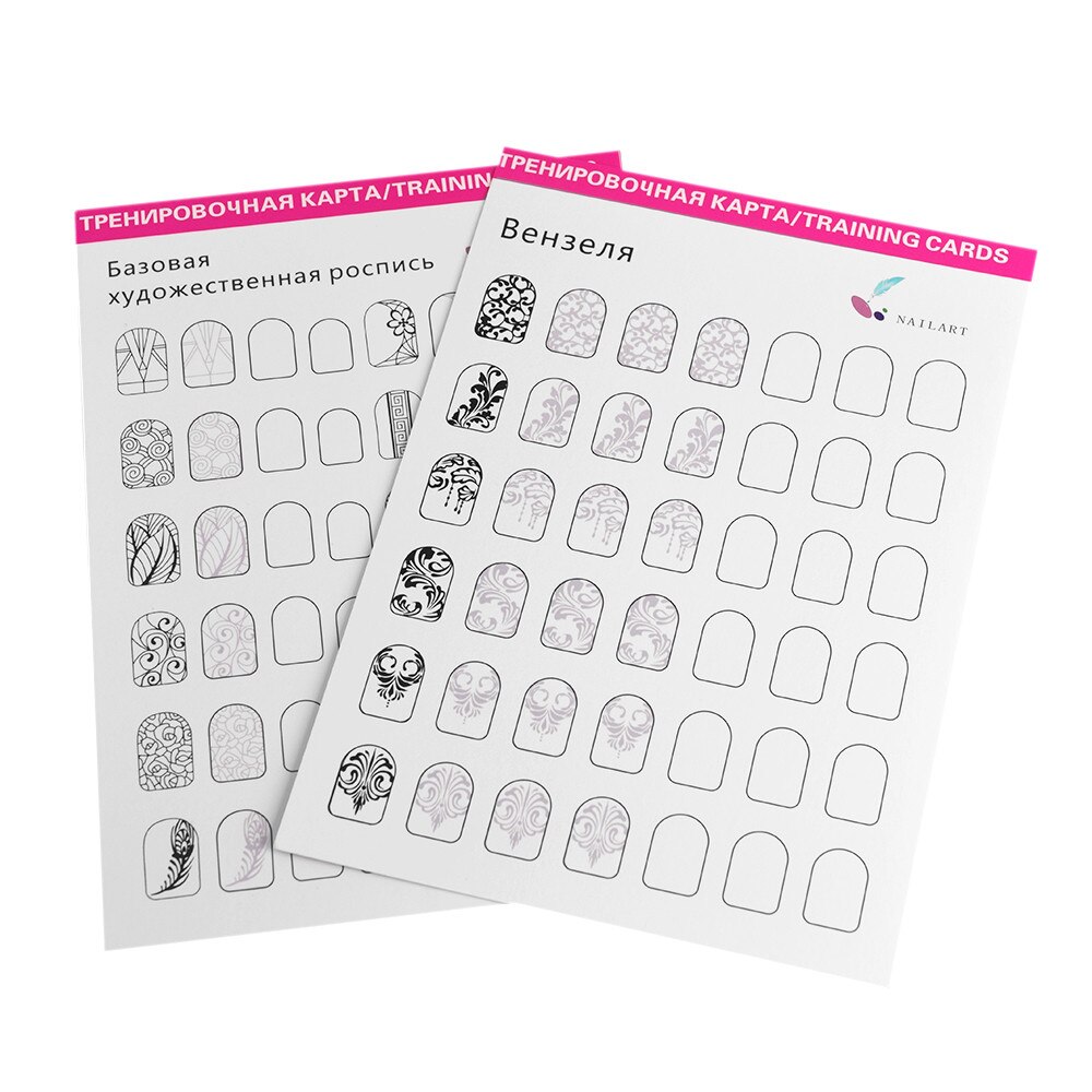 12Pcs/Bag Nail Practice Book Drawing Painting Nail... – Grandado 12Pcs/Bag Nail Practice Book Drawing Painting Nail... – Grandado