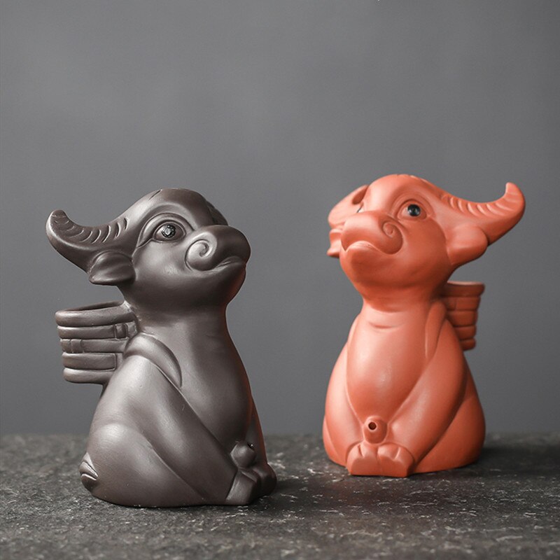 Creativity Purple Clay Water Spray Tea Pet Handmad... – Grandado