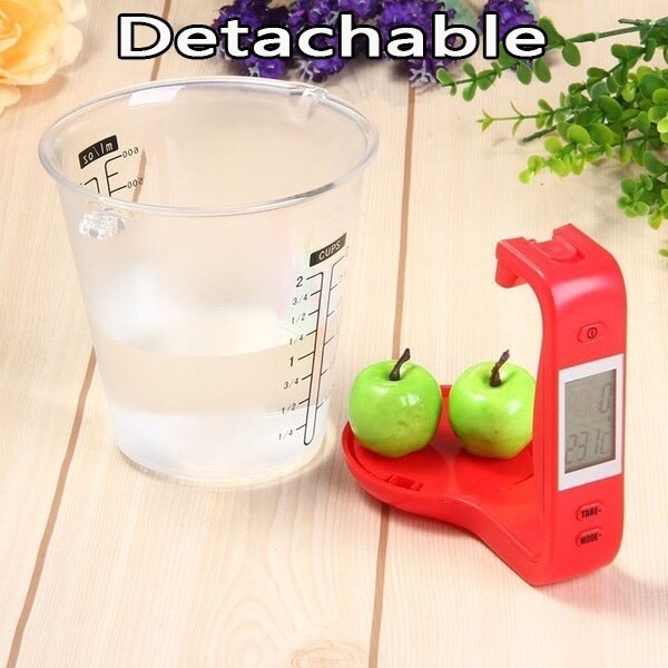 4-In-1 Digital LCD Display 600ML Capacity Measurin... – Vicedeal