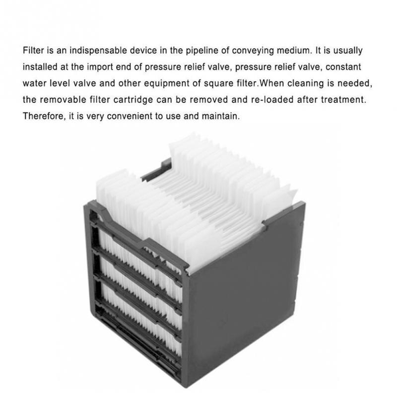 Filter Refrigeration Heat Absorption Air Cooler Sq... – Vicedeal