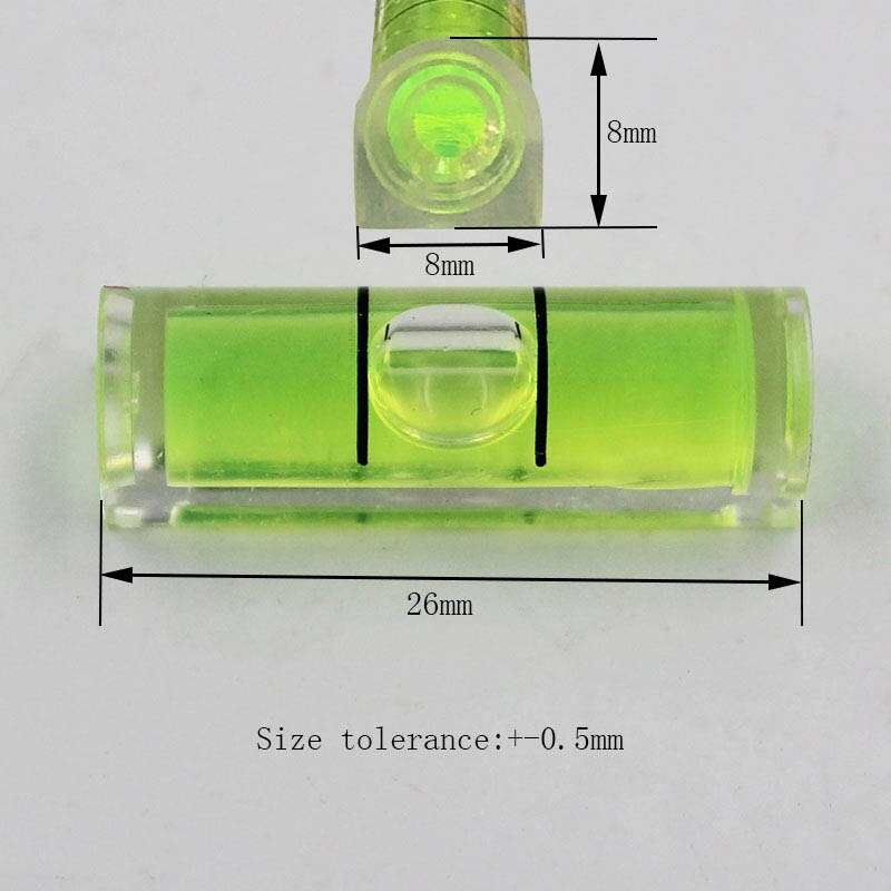 Acrylic U-shaped Spirit Bubble Level Horizontal Me... – Vicedeal