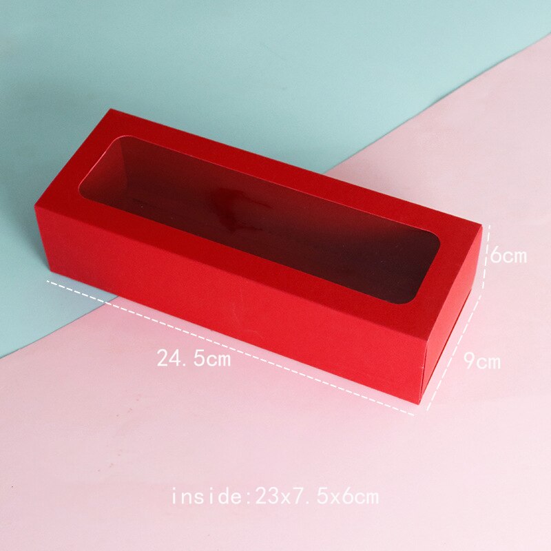 50 Stuks Hart Vorm Pvc Kleine Venster Bonbondoos B... – Vicedeal