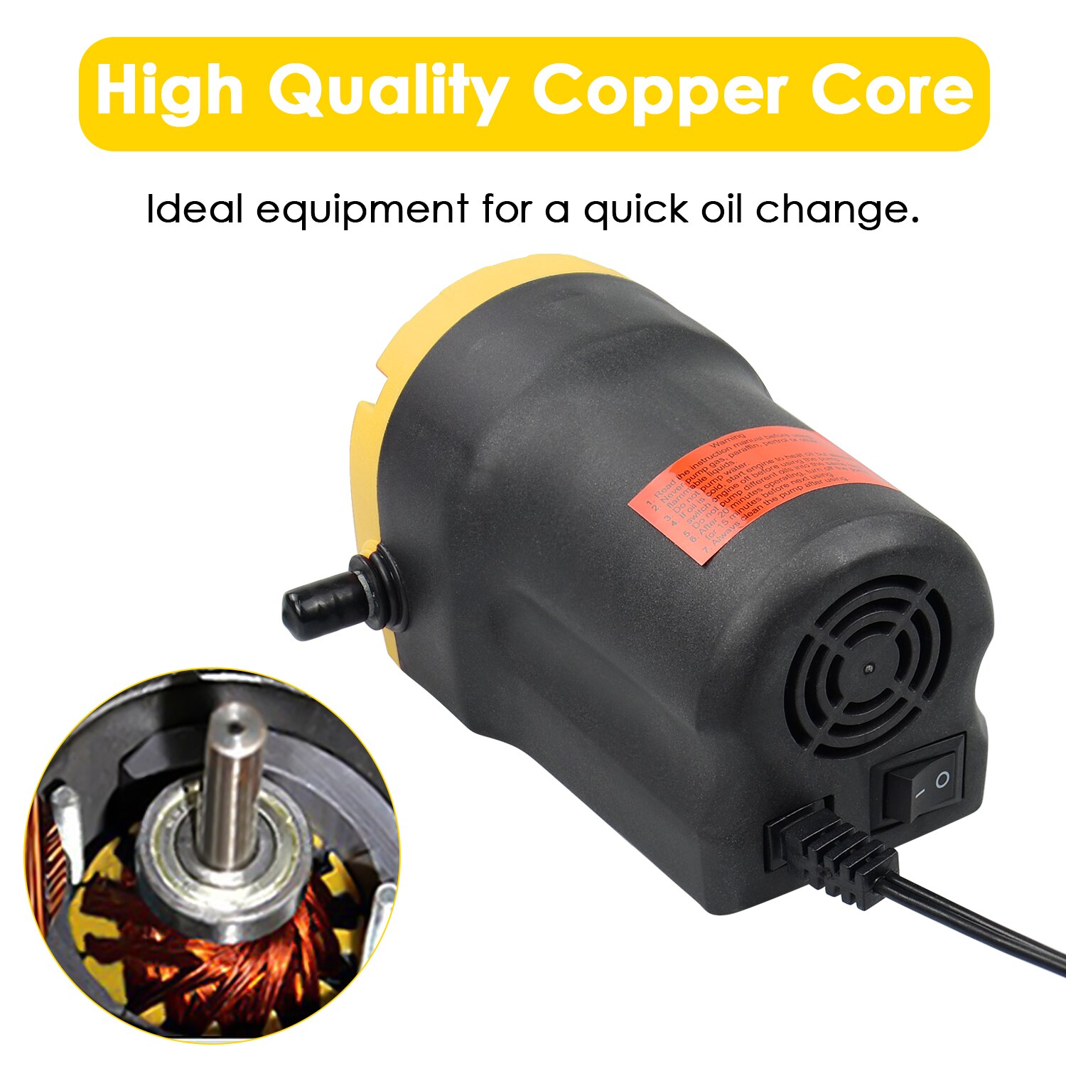 Car Electric Oil Extractor Transfer Pump 12V 80W O... – Grandado